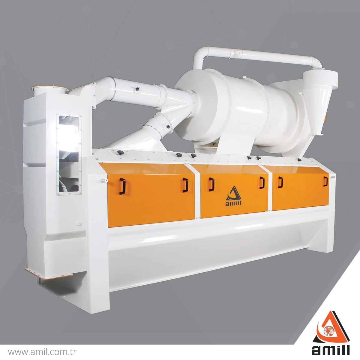 Cleaning Sieve With Aspiration Unit - Amil Tohum Temizleme Sistemleri ...